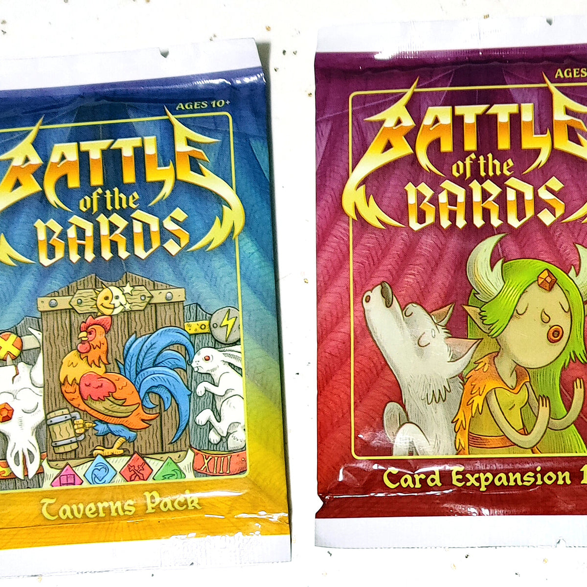 Battle of the Bards: Card Expansion 1 & Taverns Pack – Board Game Bliss