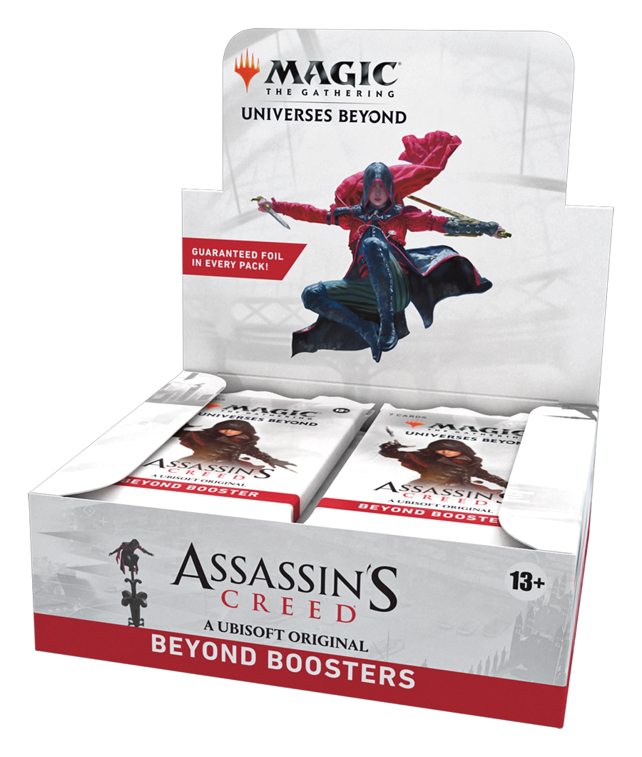 Magic the Gathering: Assassin's Creed Beyond Play Booster Box *PRE-ORD & Board Game & Board Game ...
