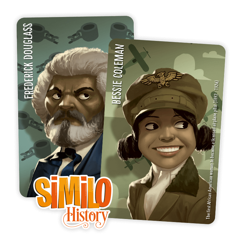 Similo: History – Promo Cards (Bessie Coleman & Frederick Douglass ...