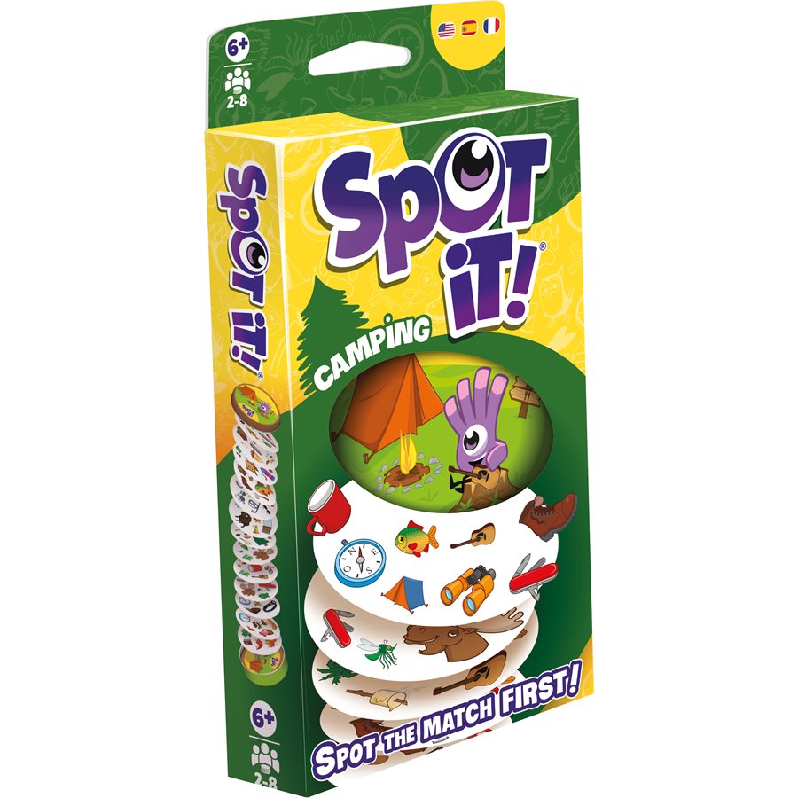 Spot it! Dobble - Camping (Blister Box) (New Edition) – Board Game Bliss