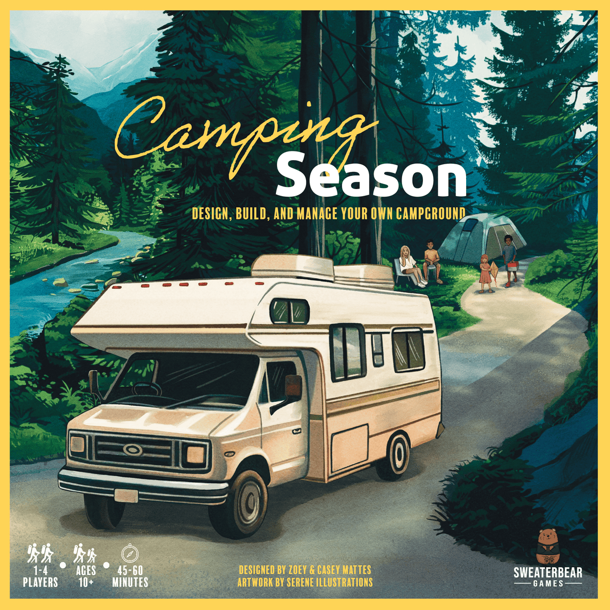 Camping Season (Deluxe Edition) – Board Game Bliss