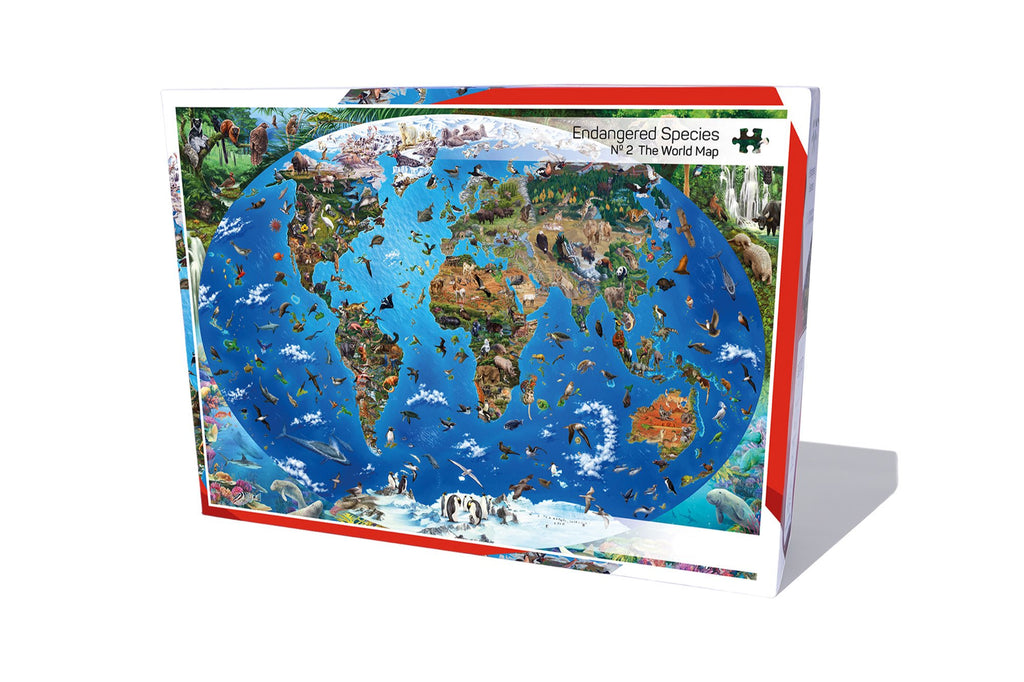 Treecer Puzzles - The Endangered Species Collection – Nr. 2 The World ...
