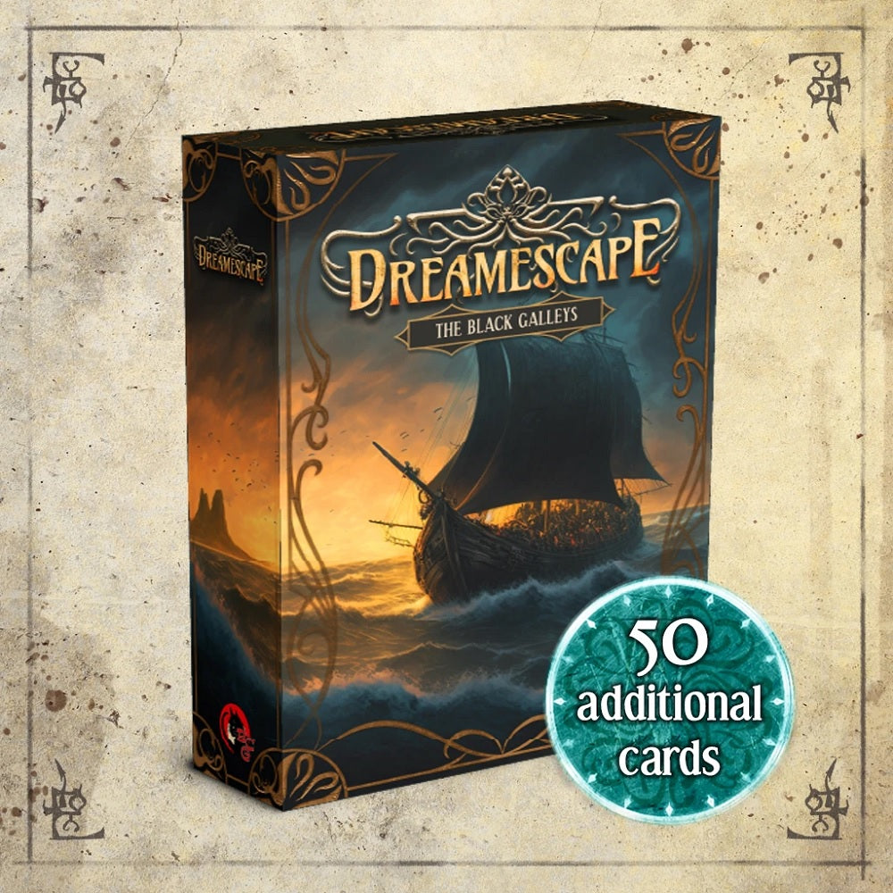 Dreamescape: The Black Galleys Expansion *PRE-ORDER* – Board Game Bliss
