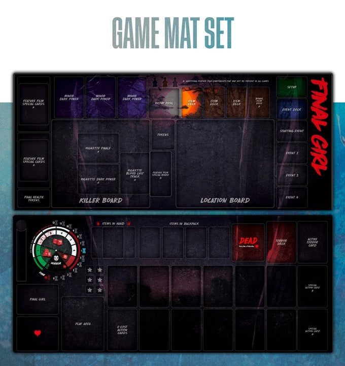 Final Girl - Season 2: Game Mat Bundle & Board Game & Board Game Bliss
