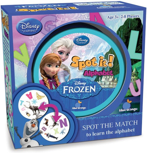 Spot it! Alphabet: Frozen – Board Game Bliss
