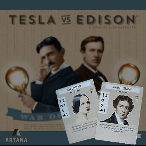 Tesla vs Edison: Bonus Luminar – Board Game Bliss