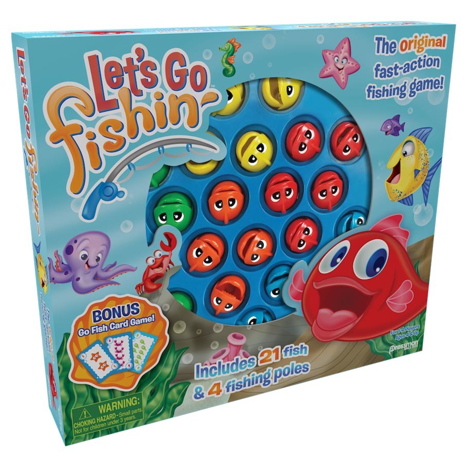 Let's Go Fishin' (bonus Go Fish game) – Board Game Bliss