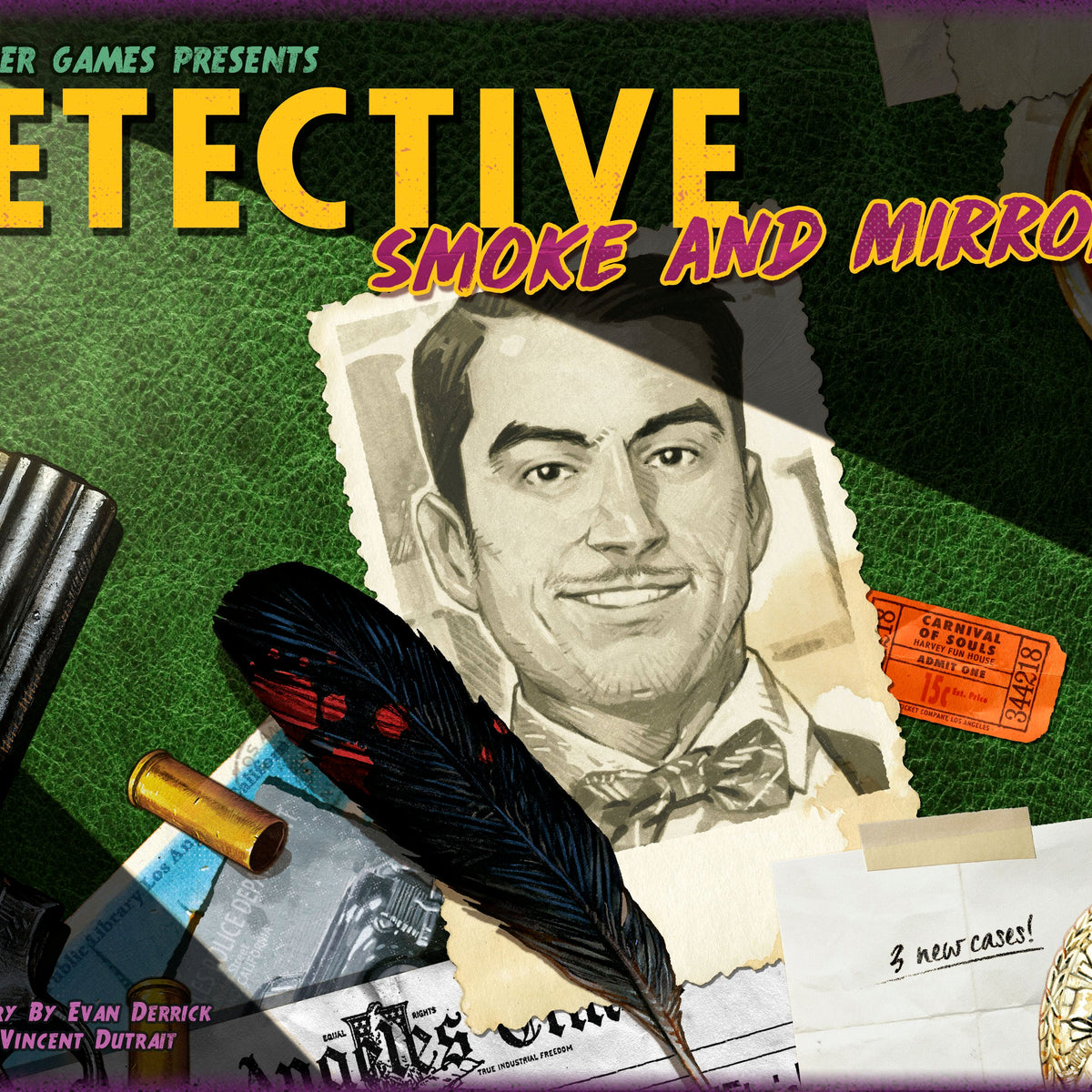 Detective: City of Angels – Smoke and Mirrors – Board Game Bliss