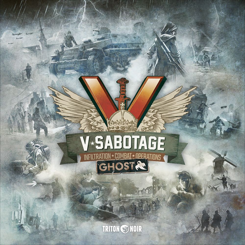 V-Sabotage: Ghost – Board Game Bliss