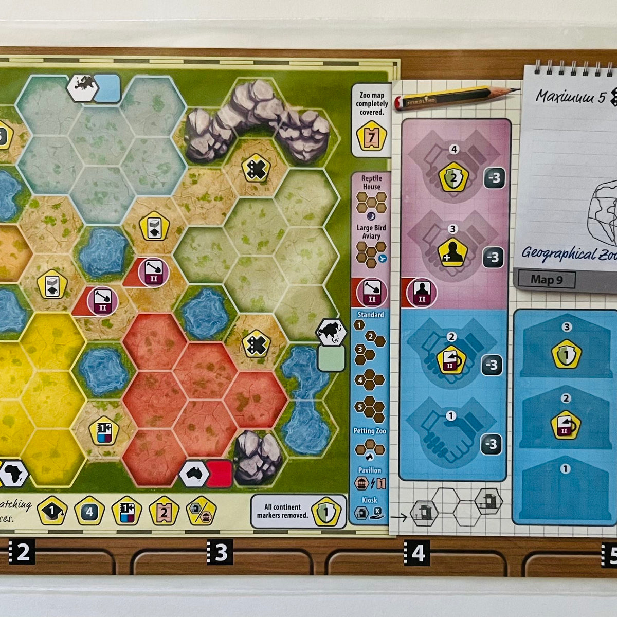 Ark Nova: Zoo Map Pack 1 – Board Game Bliss