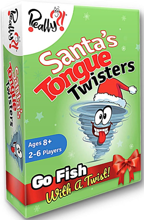 Santa's Tongue Twisters: Go Fish with a Twist! – Board Game Bliss