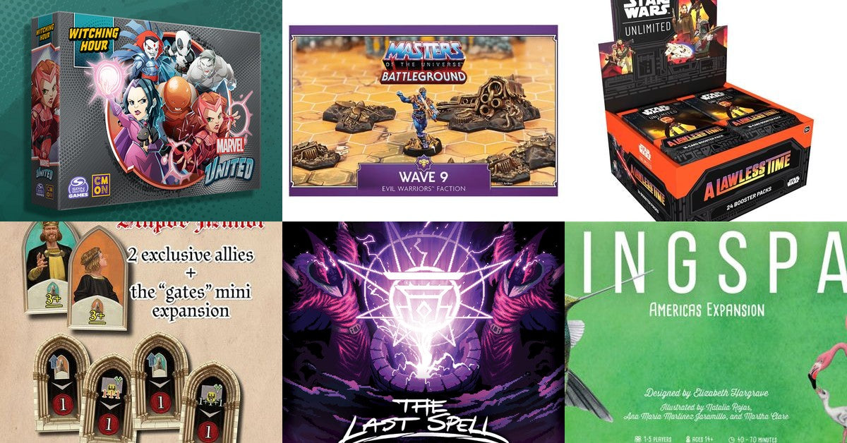 New - Mar 9-15, 2026 – Board Game Bliss