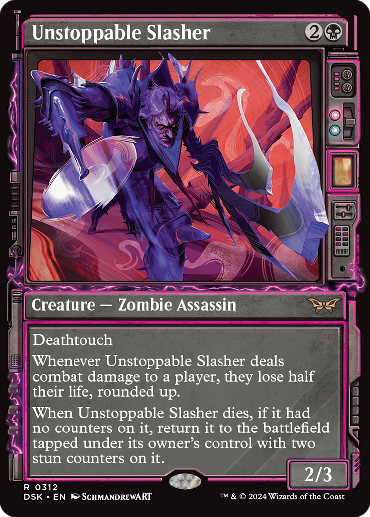Unstoppable Slasher (DSK-312) - Duskmourn: House of Horror: (Showcase ...