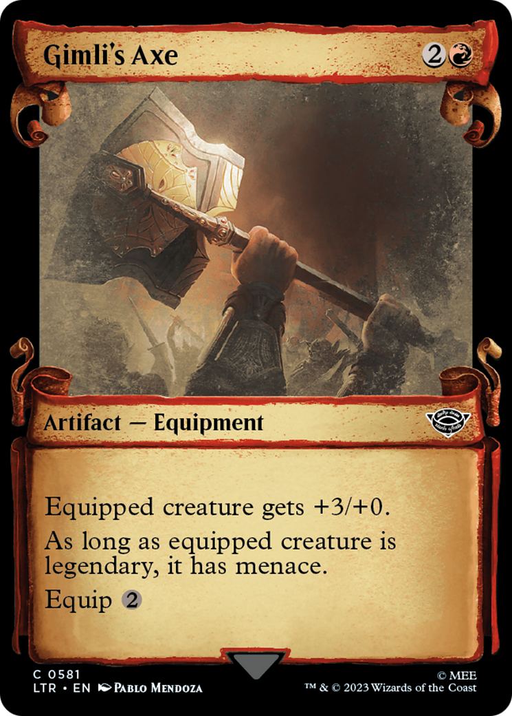 Gimli's Axe (LTR-581) - The Lord of the Rings: Tales of Middle-earth ...
