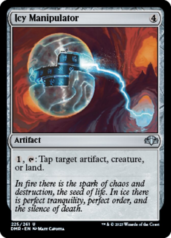 Icy Manipulator (DMR-225) - Dominaria Remastered [Uncommon] & Board ...