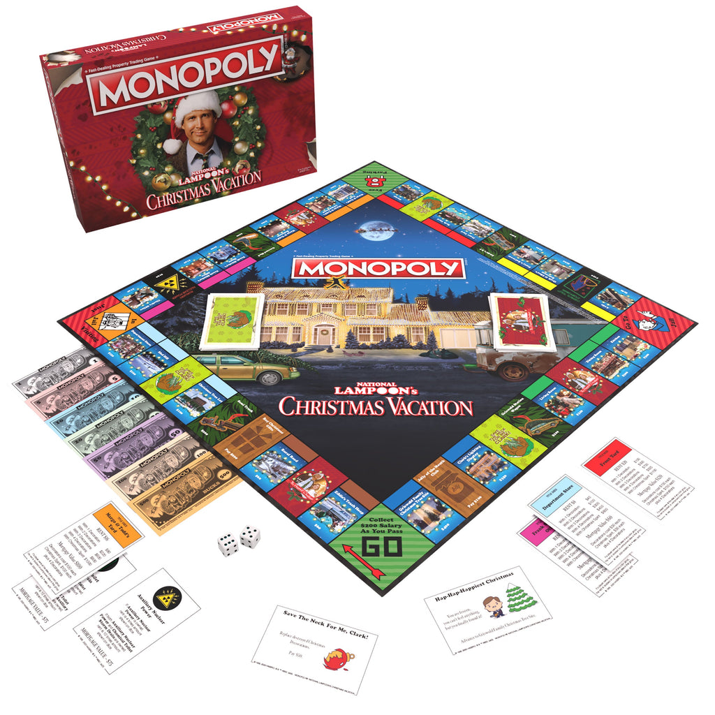 MONOPOLY®: National Lampoon's Christmas Vacation & Board Game & Board ...