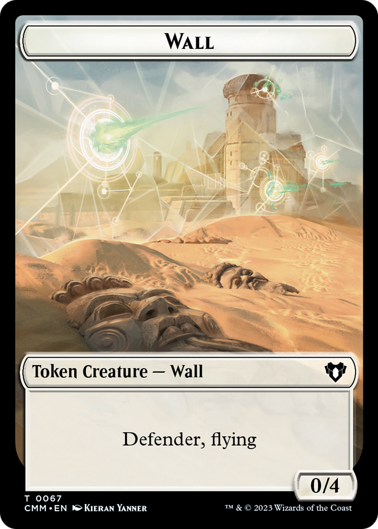 Wall // Kor Ally Double-Sided Token [Commander Masters Tokens] – Board ...