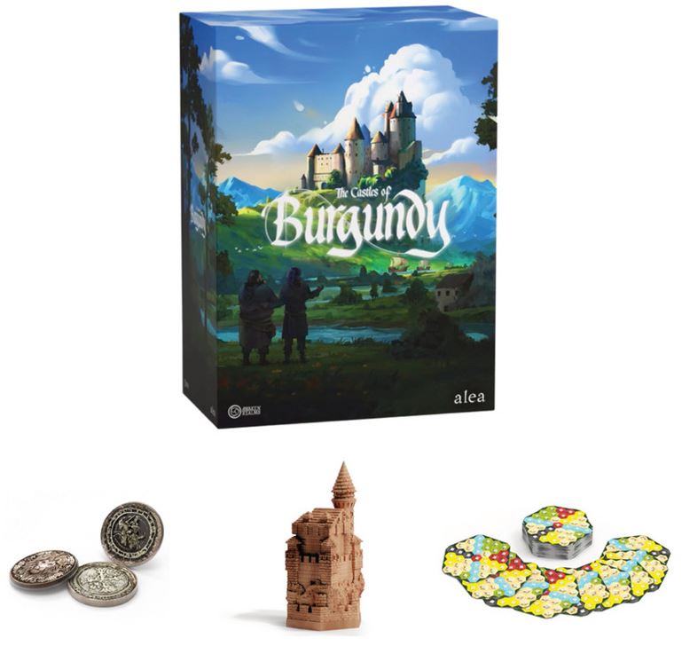 The Castles of Burgundy Deluxe (Retail Edition) & Board Game & Board ...