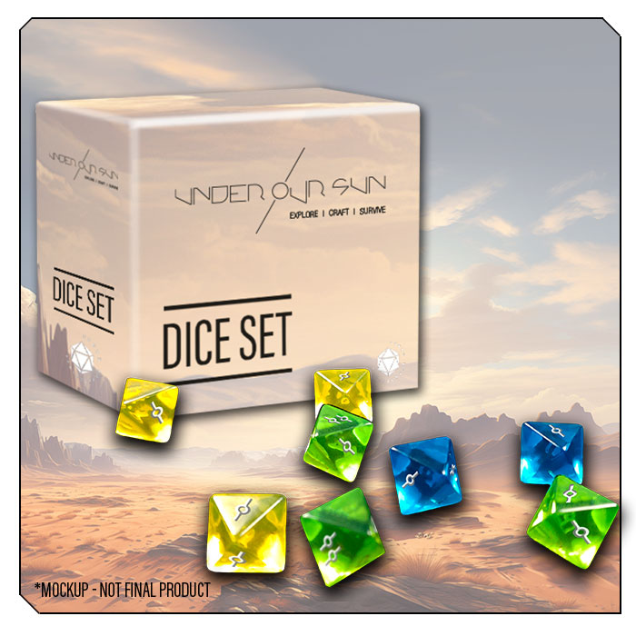 Under Our Sun - Dice Set (Import) – Board Game Bliss