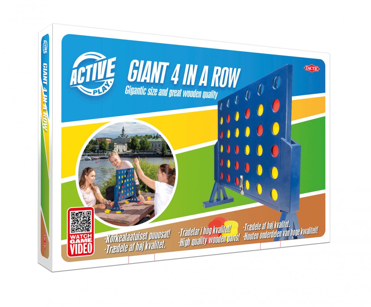 Giant 4 in a Row – Board Game Bliss