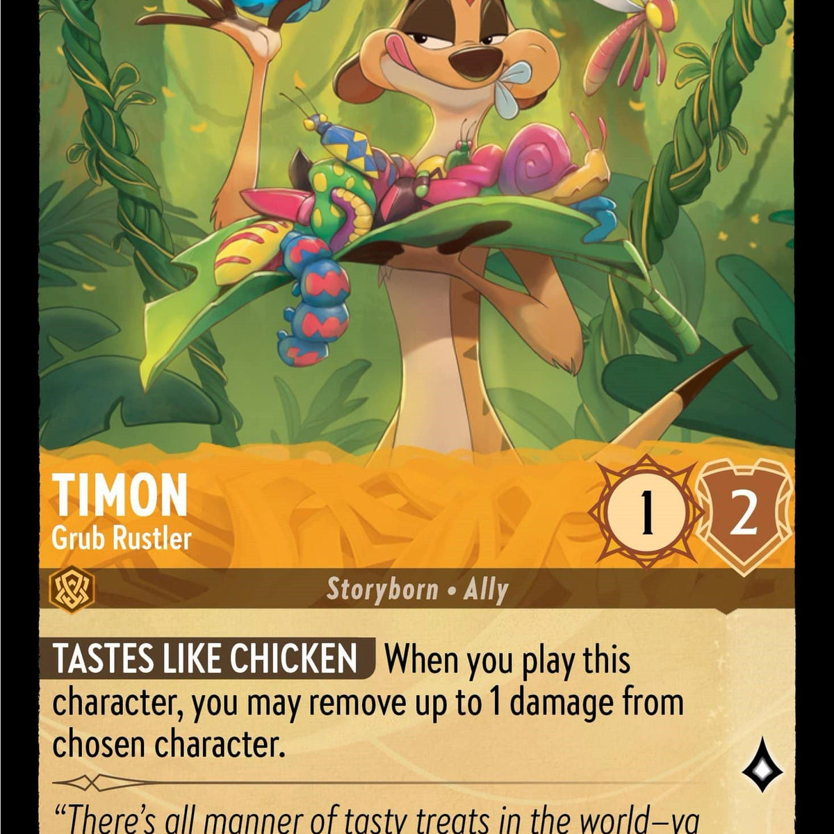 Timon - Grub Rustler (24/204) - The First Chapter [Common] – Board Game ...