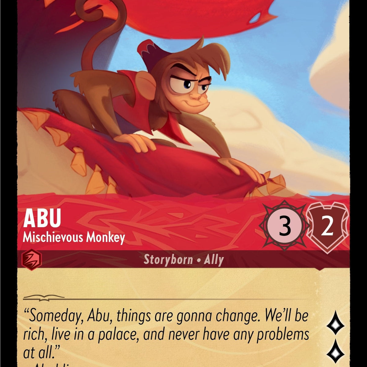 Abu - Mischievous Monkey (103/204) - The First Chapter [Common] – Board ...