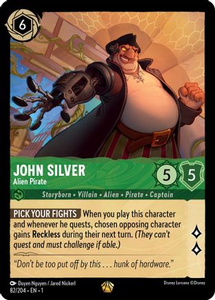 John Silver - Alien Pirate (82/204) - The First Chapter [Legendary ...