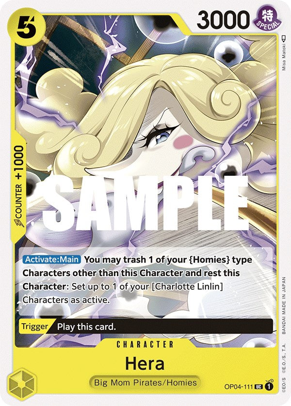 Hera (OP04-111) - Kingdoms of Intrigue [Uncommon] – Board Game Bliss