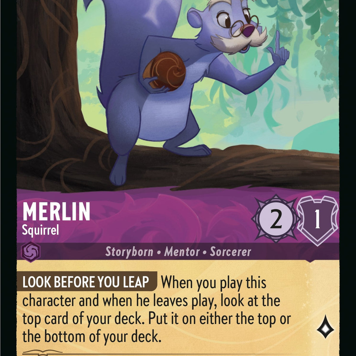Merlin - Squirrel (54/204) - Rise of the Floodborn [Common] – Board ...
