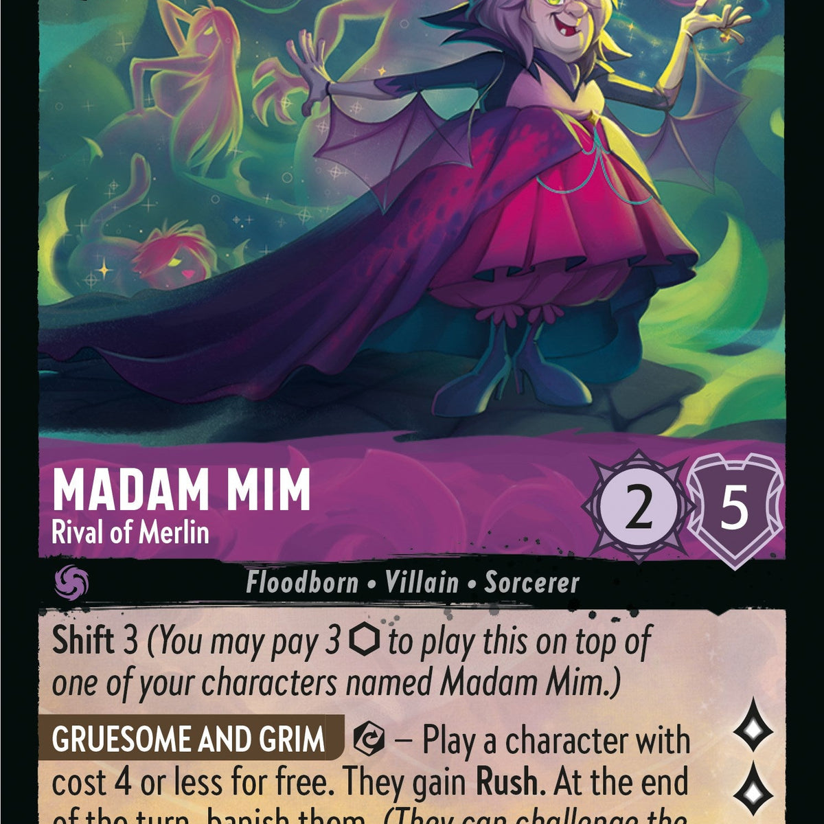 Madam Mim - Rival of Merlin (48/204) - Rise of the Floodborn [Rare ...