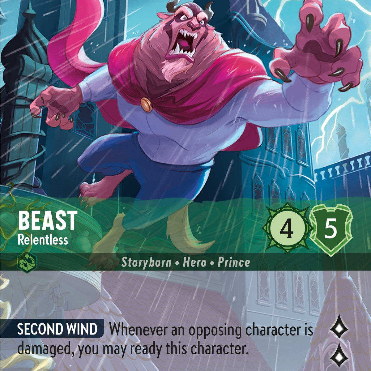 Beast - Relentless (Enchanted) (210/204) - Rise of the Floodborn Holof ...