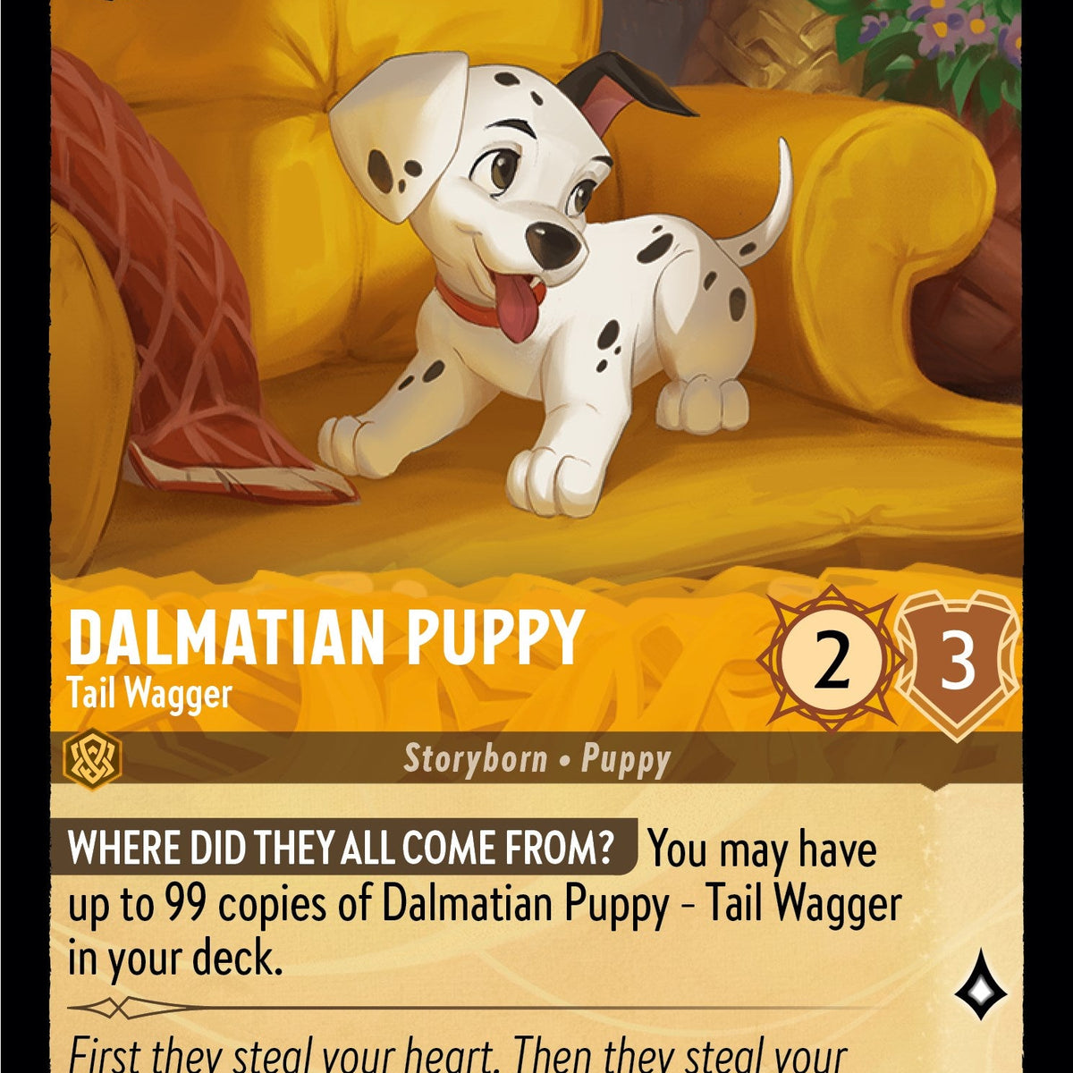 Dalmatian Puppy - Tail Wagger (4c/204) (4c/204) - Into the Inklands [C ...