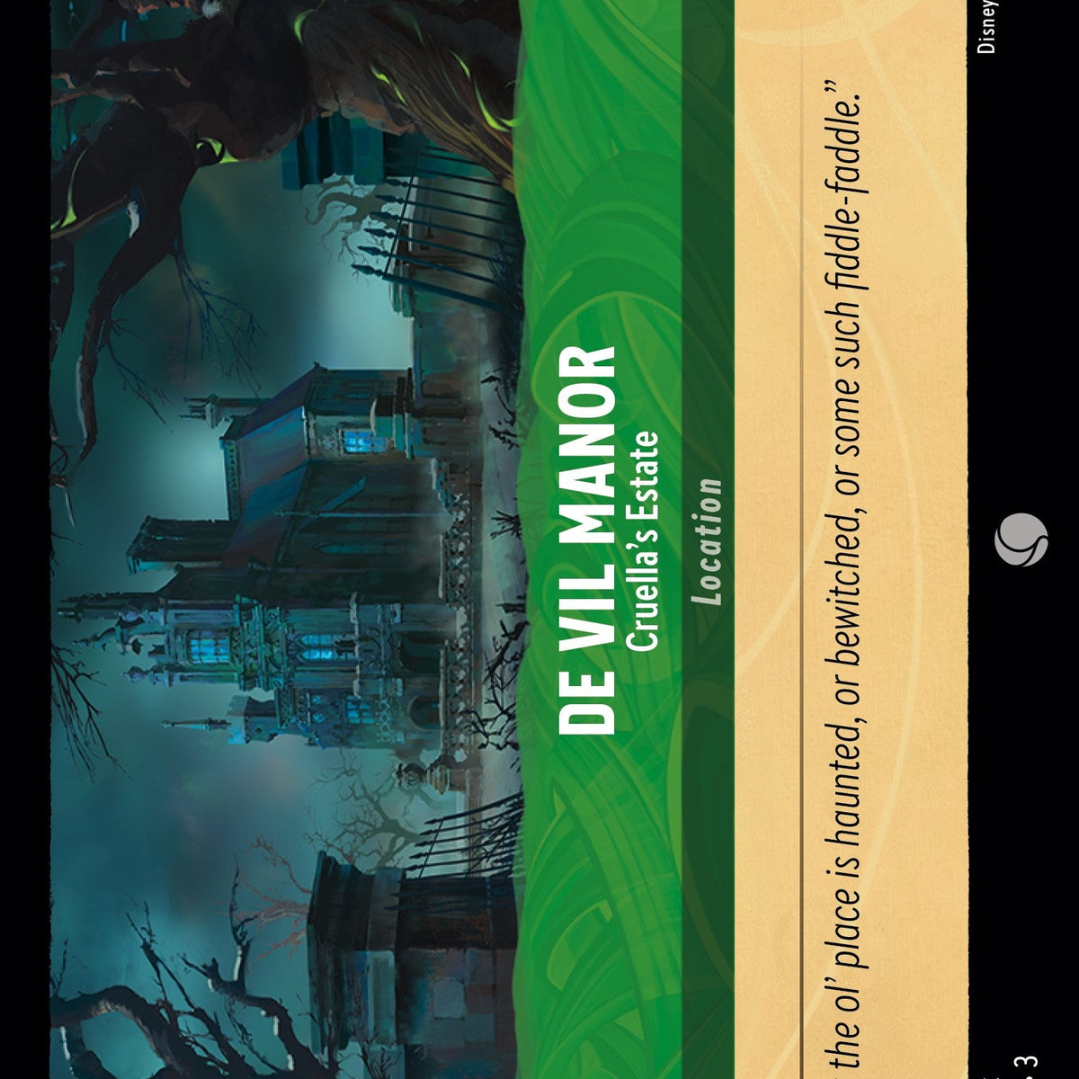 De Vil Manor - Cruella's Estate (100/204) - Into the Inklands [Common ...