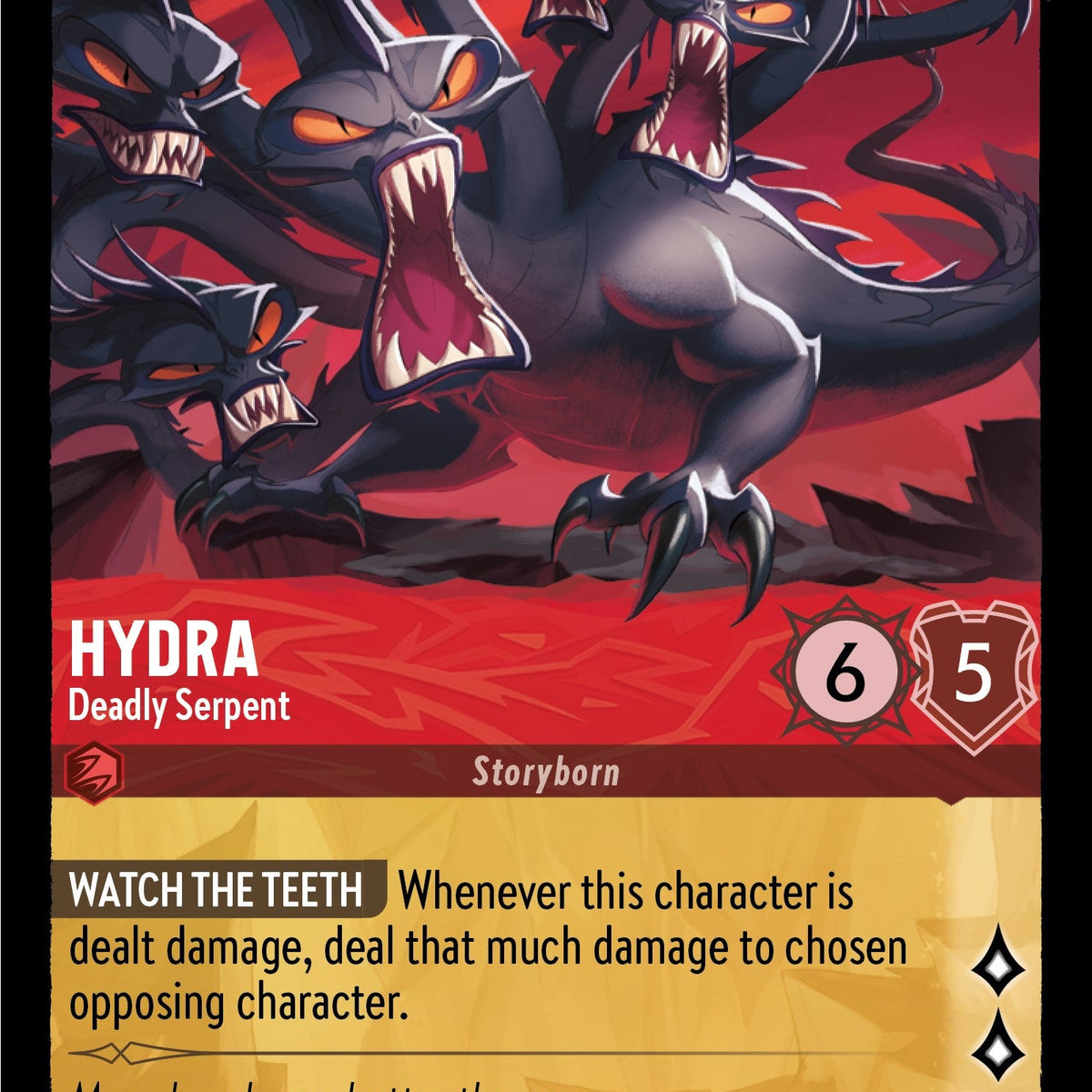 Hydra - Deadly Serpent (108/204) - Into the Inklands [Legendary ...