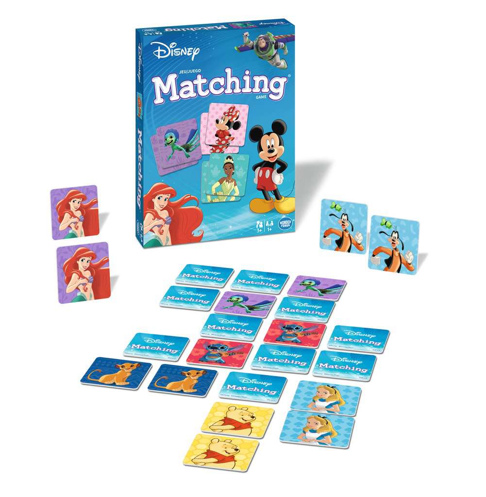 Matching Game - Disney Classic & Board Game & Board Game Bliss