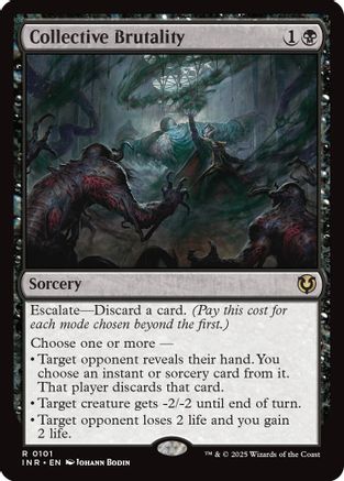 Collective Brutality (INR-101) - Innistrad Remastered [Rare] – Board ...
