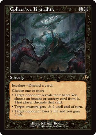 Collective Brutality (Retro Frame) (INR-375) - Innistrad Remastered [R ...