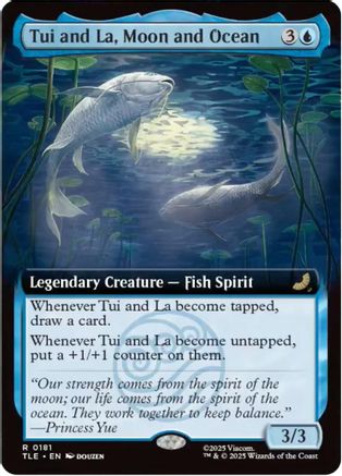 Tui and La, Moon and Ocean (Extended Art) (TLE-181) - Avatar: The Last ...
