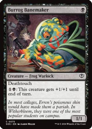 Burrog Banemaker (SOS-075) - Secrets of Strixhaven [Common] – Board ...