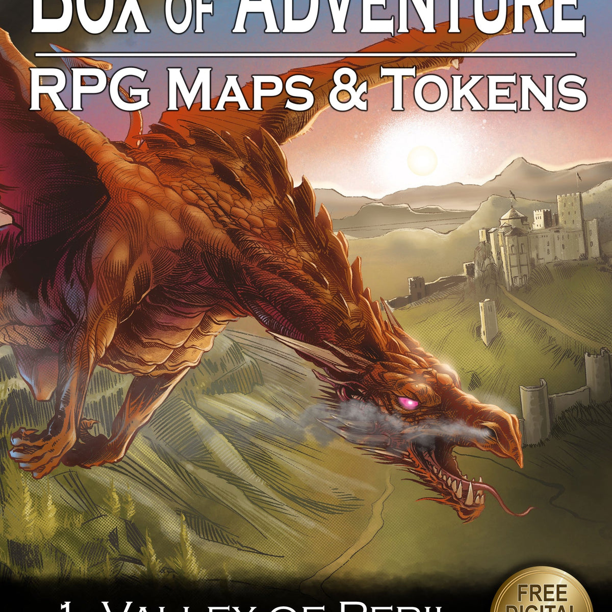 Box of Adventure -Valley of Peril – Board Game Bliss
