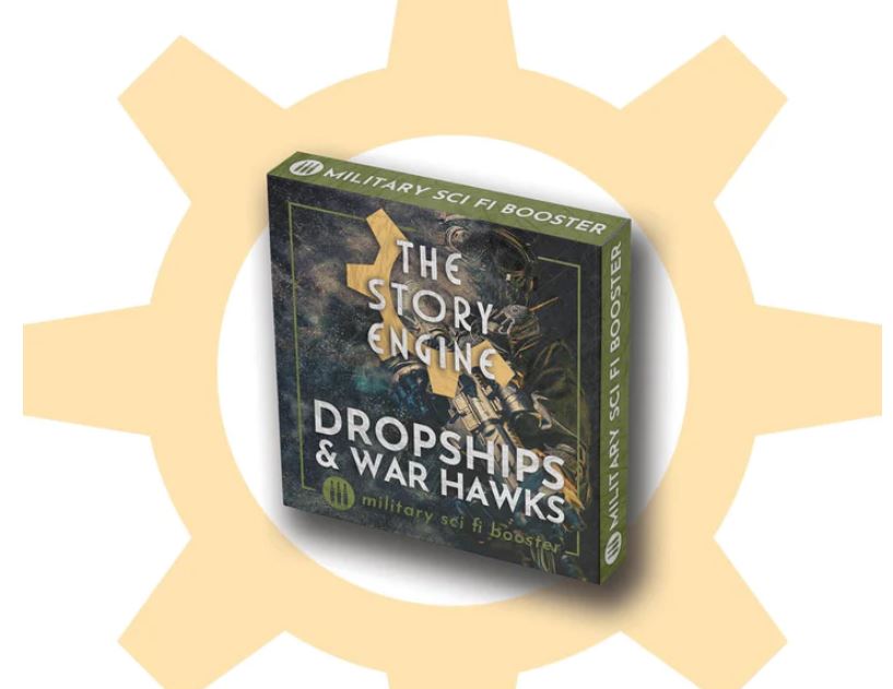 The Story Engine Deck - Military Sci-Fi Story Prompts Booster & Board ...