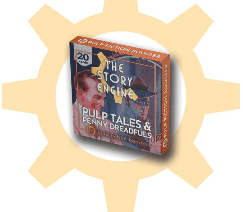 The Story Engine Deck - Pulp Fiction Story Prompts Booster & Board Game ...