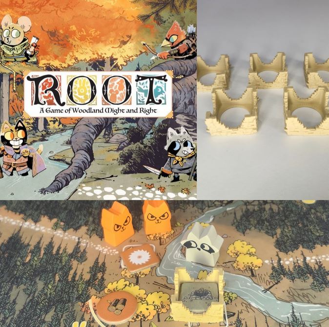 Root - Ruin Token Holder (Sand Color) – Board Game Bliss