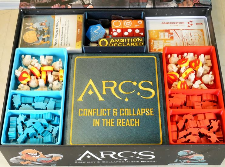 ARCS Board Game Organizer – Board Game Bliss