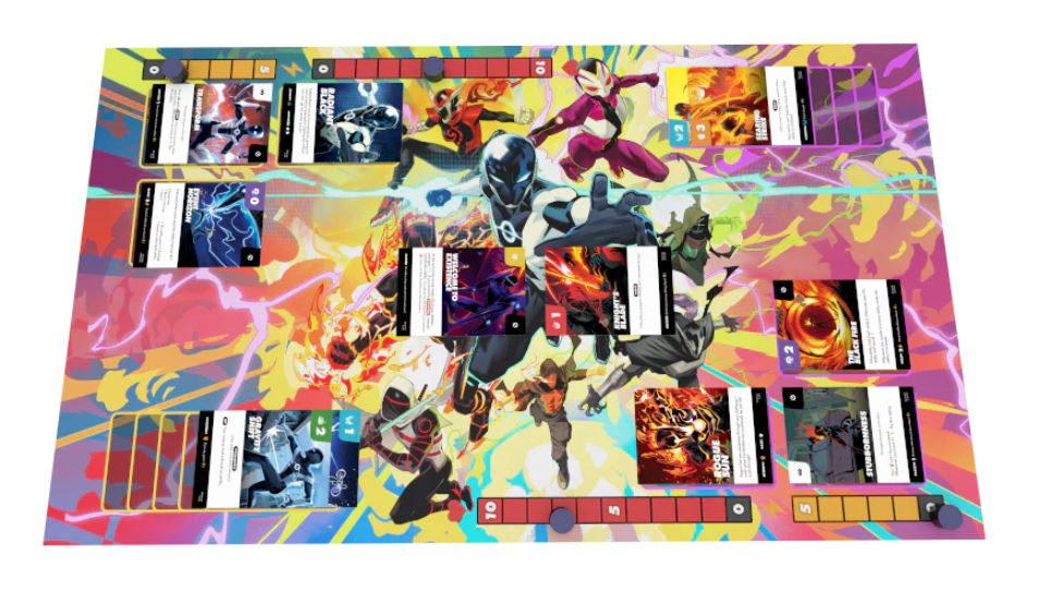 The Massive-Verse Fighting Card Game - Official Playmat – Board Game Bliss