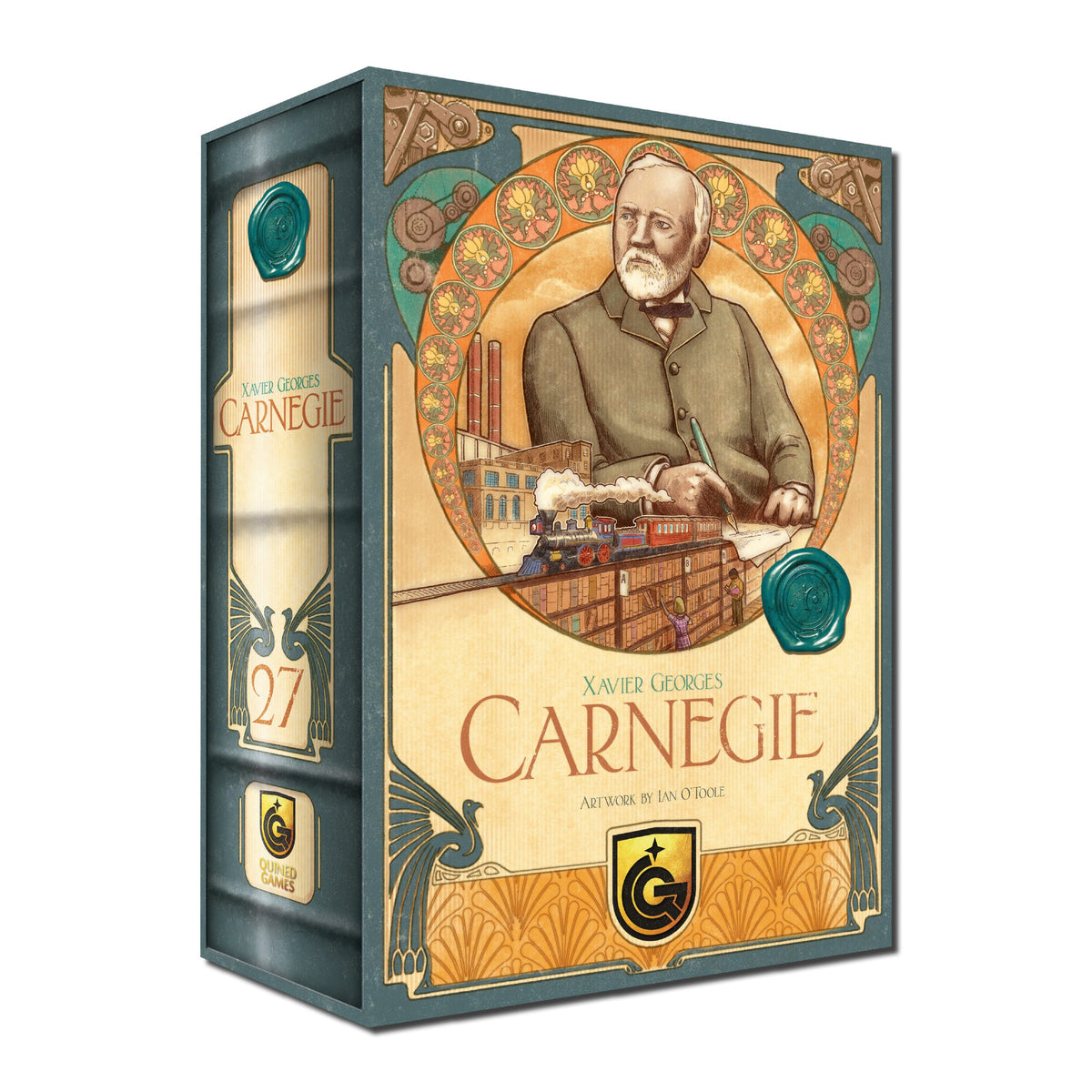 Carnegie (Deluxe Edition) – Board Game Bliss