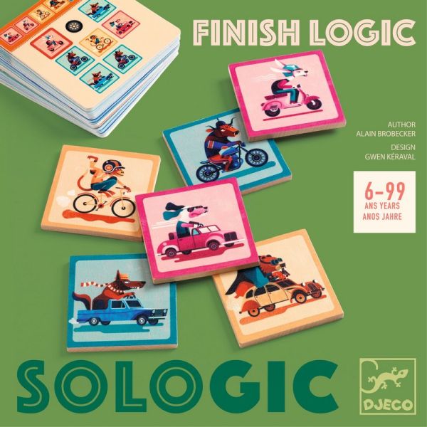 Sologic - Finish Logic – Board Game Bliss