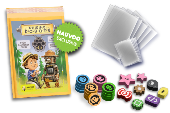 Raising Robots - Deluxe Upgrade Pack – Board Game Bliss