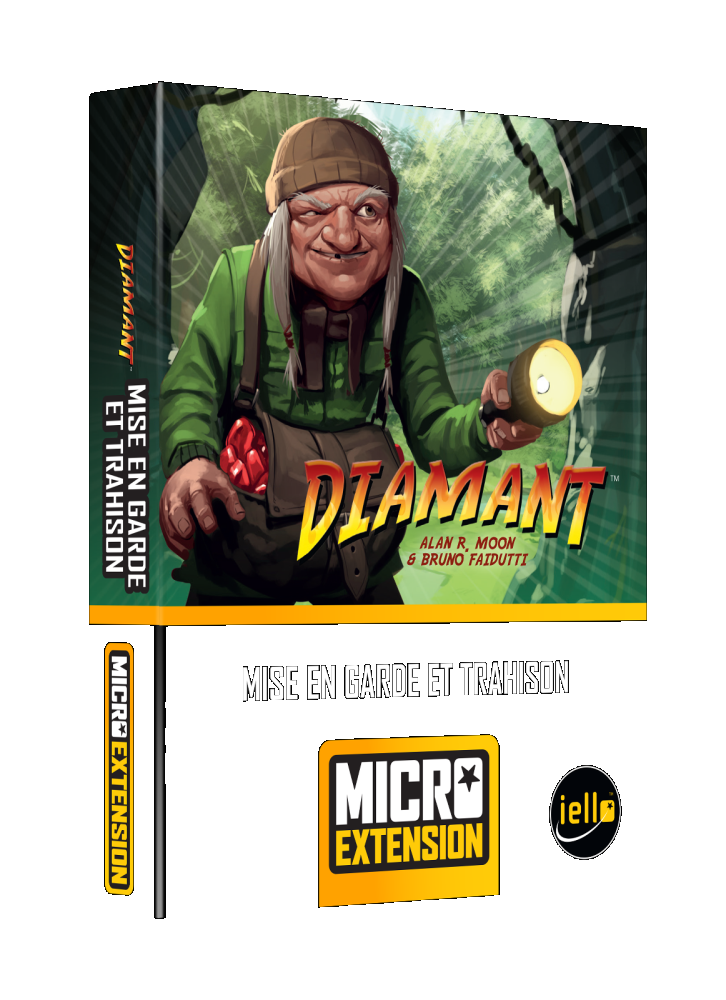Diamant: Caution and Betrayal (French Edition) – Board Game Bliss