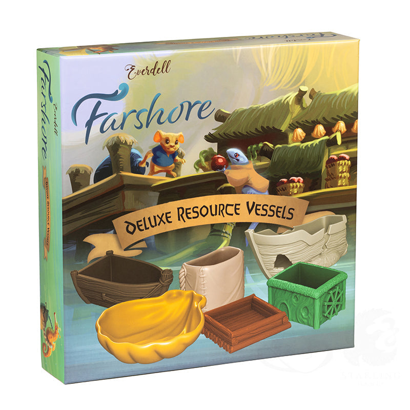 Everdell: Farshore Deluxe Resource Vessels – Board Game Bliss